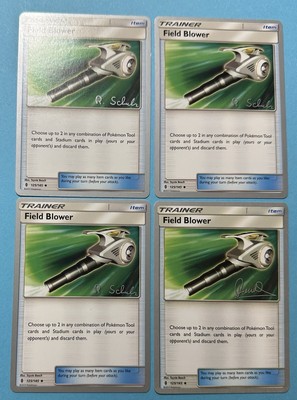 4X Field Blower 125/145 Pokémon Trainer 2017-2018 World Championships ...