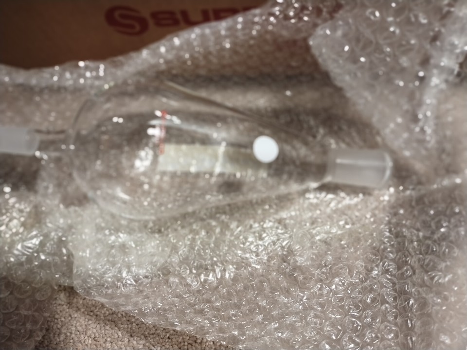 Supelco 64710-U Flask with top 20/40 and Bottom 19/22 ground glass ...