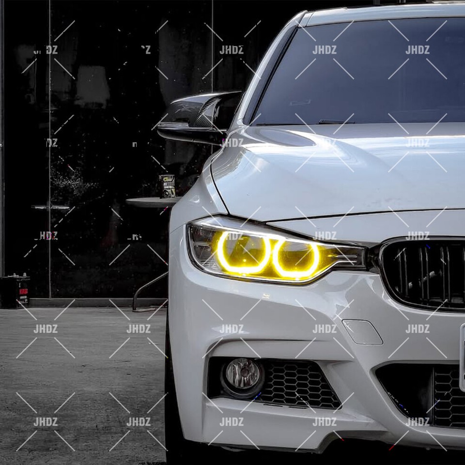 YELLOW ANGEL EYE DRL LED MODULE FOR BMW F30 F31 328iX 335iX 320iX 328dX ...