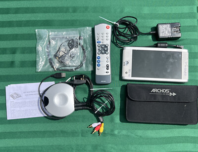 ARCHOS AV 700 PORTABLE MOBILE DVR 40GB MODEL 32257 With Everything ...