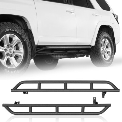Fit 2010-2024 Toyota 4Runner 2pcs Tubular Slider Nerf Side Step Bar ...