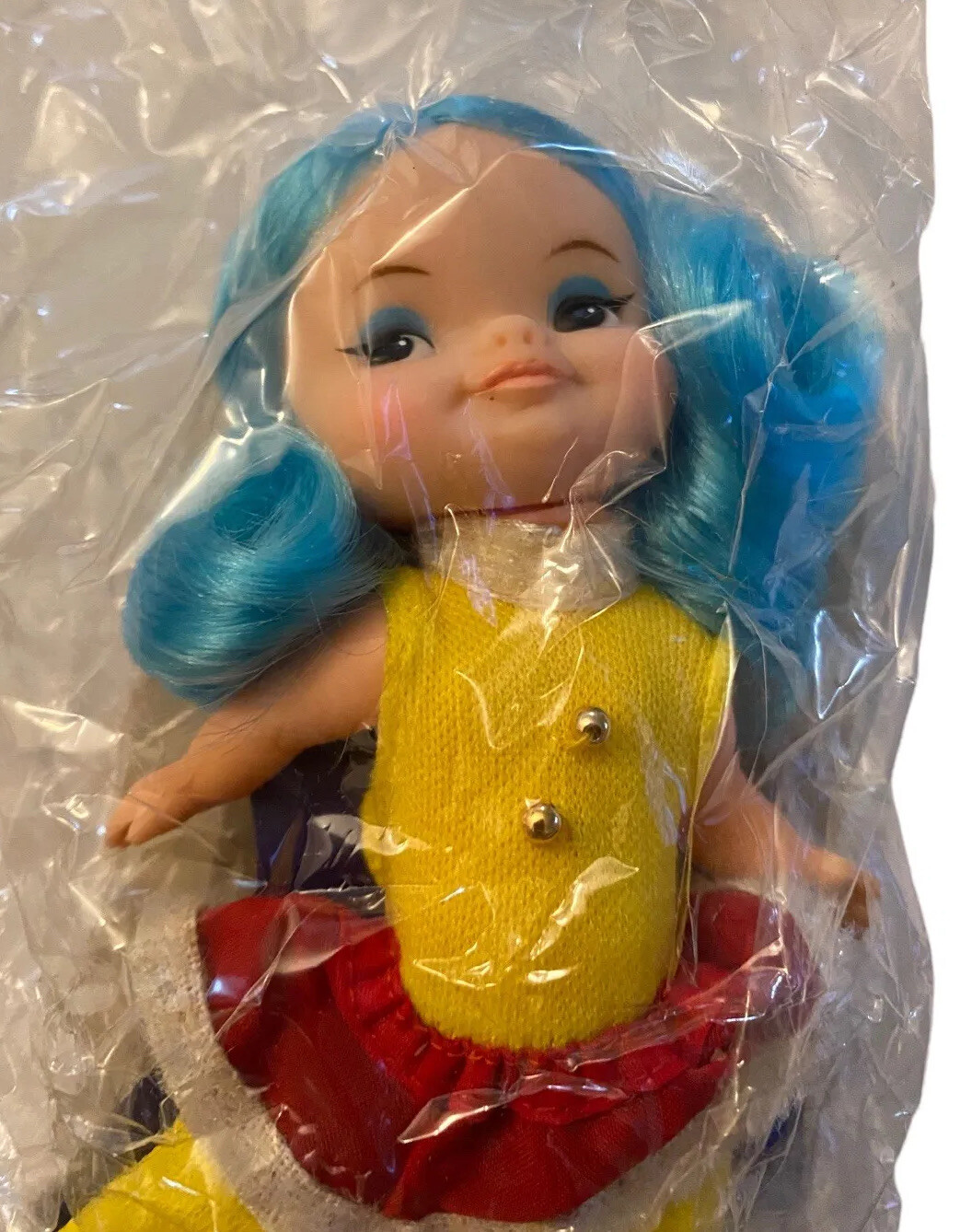 NEW Vintage Finger Ding Sally Ice Skater Doll Remco W/ Box 3162 Ice ...