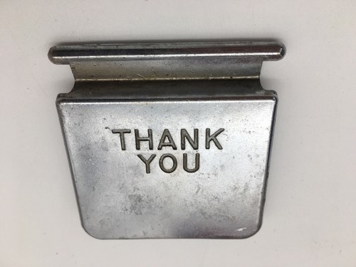 Komet Thank You Chute Cover Flap Flapper Door Gumball Candy Machine ...
