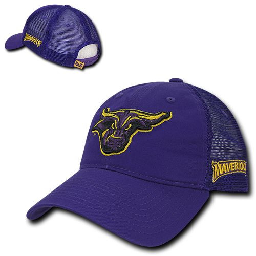 Minnesota State Mankato Mavericks Trucker Mesh Polo Embroidered ...