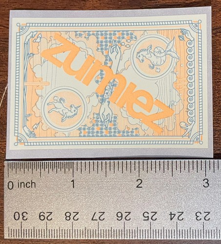Zumiez Sticker 3 in x 2 in Multicolor Skate Surf Snow Decal | eBay