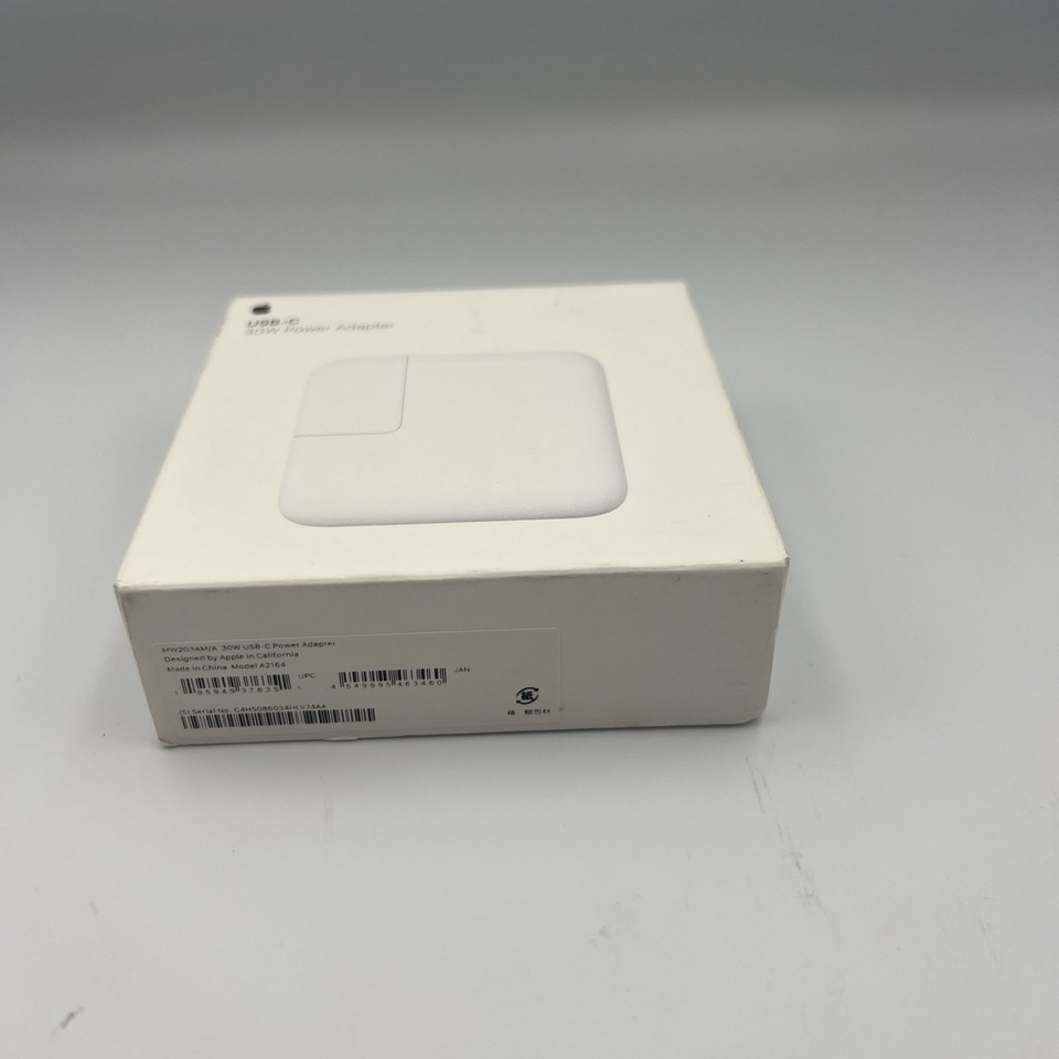 Apple 30W USB-C Port Power Adapter MW2K3AM (A2676) FAST SHIPPING | eBay