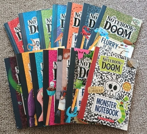 Scholastic: The Notebook of Doom Series by Troy...Books 1-13 & Monster ...