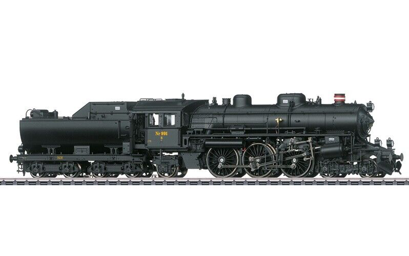 Marklin 39491 DSB Danish Railways Class E Steam loco mFx Digital Sound ...