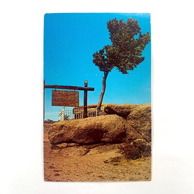 Postcard Wyoming Buford WY Tree From Rock Union Pacific Main Line 1970s ...