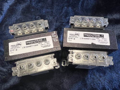 Micron Control ImperviTRAN Control Transformer B100MBT713XK 100VA 50/60 ...