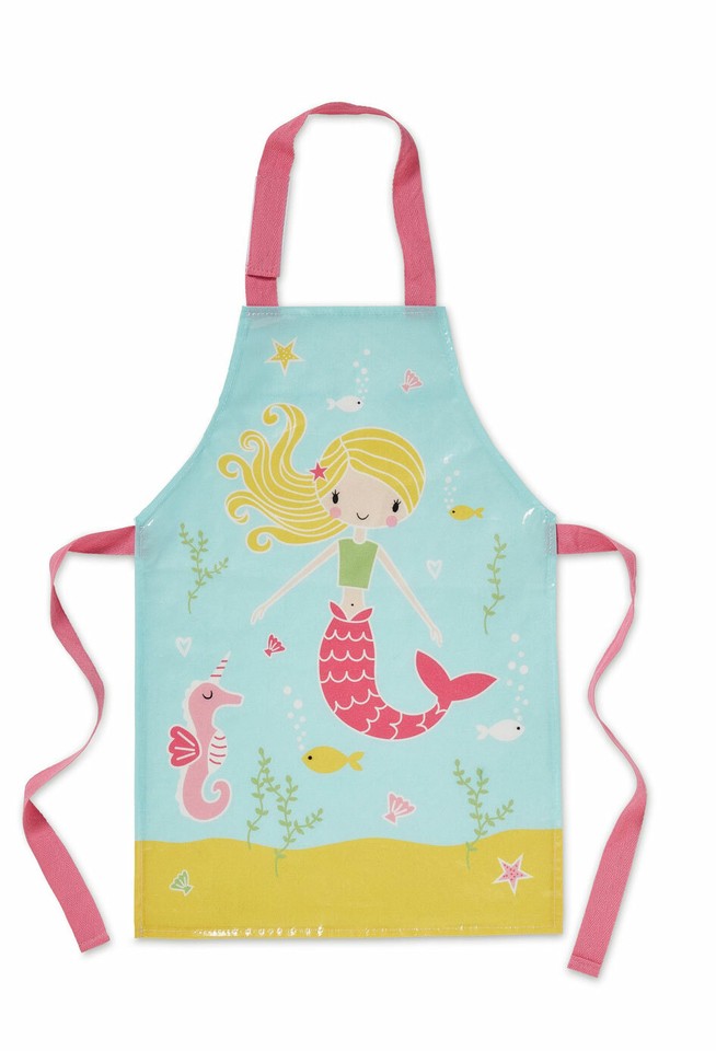 Kids Apron Childrens Cooking Baking Painting Messy Play Aprons For Boys ...