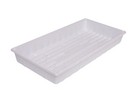 SUNPACK 10” x 20” Extra Strength Plastic Seeding Tray, White, 2.5" (Pack of 30) | eBay
