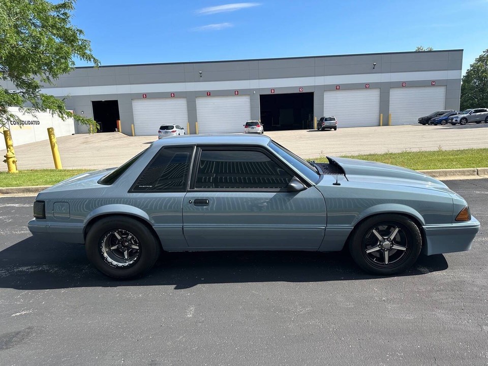 1993 Ford Mustang NOTCHBACK TURBO PRO BUILT DESTROYER GRAY | eBay