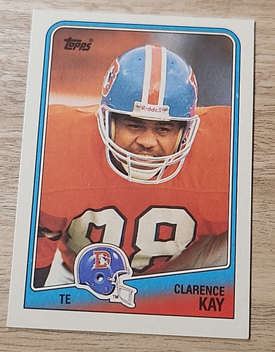 1988 Topps Clarence Kay Rookie Denver Broncos #28 | eBay