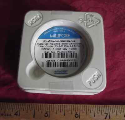 Millipore Amicon stir cell PLAC04310 cellulose filter membrane 1kDa 44 ...