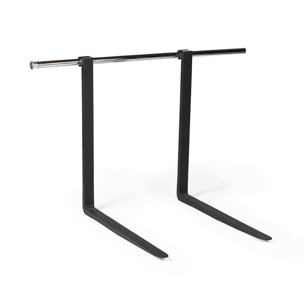 Titan Attachments Over-the-Bucket Fork Kit, 48" x 48" Pallet Fork ...