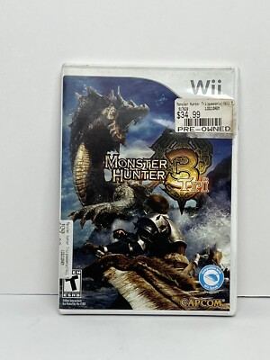 Monster Hunter 3 Tri Nintendo Wii 2010 VGC Video Game | eBay