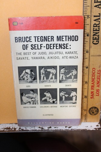 1960 Bruce Tegner Method of Self Defense Book Judo Jui-Jitsu Karate ...