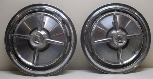 4-BAR LANCER STYLE HUBCAPS CUSTOM VINTAGE CLASSIC STREETROD Lot#228 | eBay