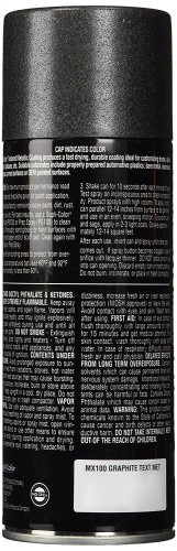 (330ml, Graphite) - Dupli-Colour MX100 Graphite Textured Metallic Spray ...