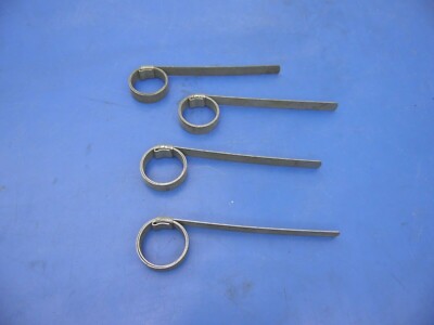 Fast Lok Galvanized PREFORMED Band Strap Clamp For 1" OD Hose,Lot of 4 ...