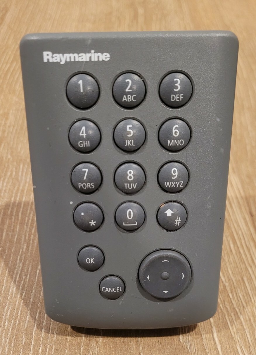 Raymarine Alphanumerical Keypad - E05008 ~ Tested 90 Day Warranty | eBay