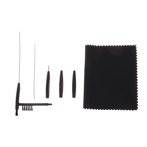 8Pcs Hearing Aid Cleaning Kit Brush Vent Cleaner Wire Magne Wax Loop ...