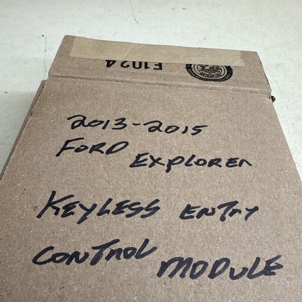 Ford BB5Z-19G481-V Keyless Entry Control Module 2013-15 Ford Explorer ...