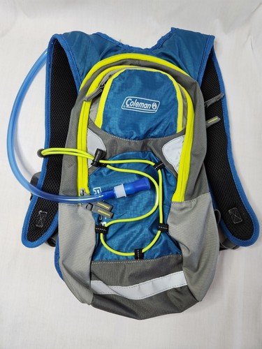 Coleman Revel 8L Hiking Hydration Backpack H20 Gray, Neon Green ...
