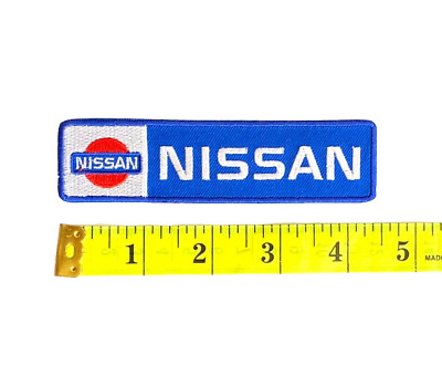 Embroidered Patch - NEW - Iron-on/Sew-on - Nissan - Red/White/Blue ...