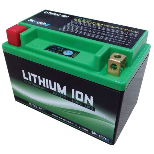 Skyrich Lithium Ion Battery HJTX9-FP-WI Suitable For Piaggio Zip 50 2T ...