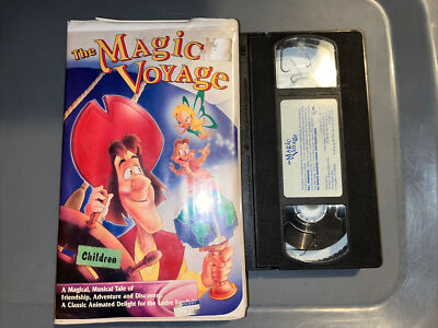The Magic Voyage VHS 1994 Clam Shell Case Rare Tape 90s Hemdale Home ...