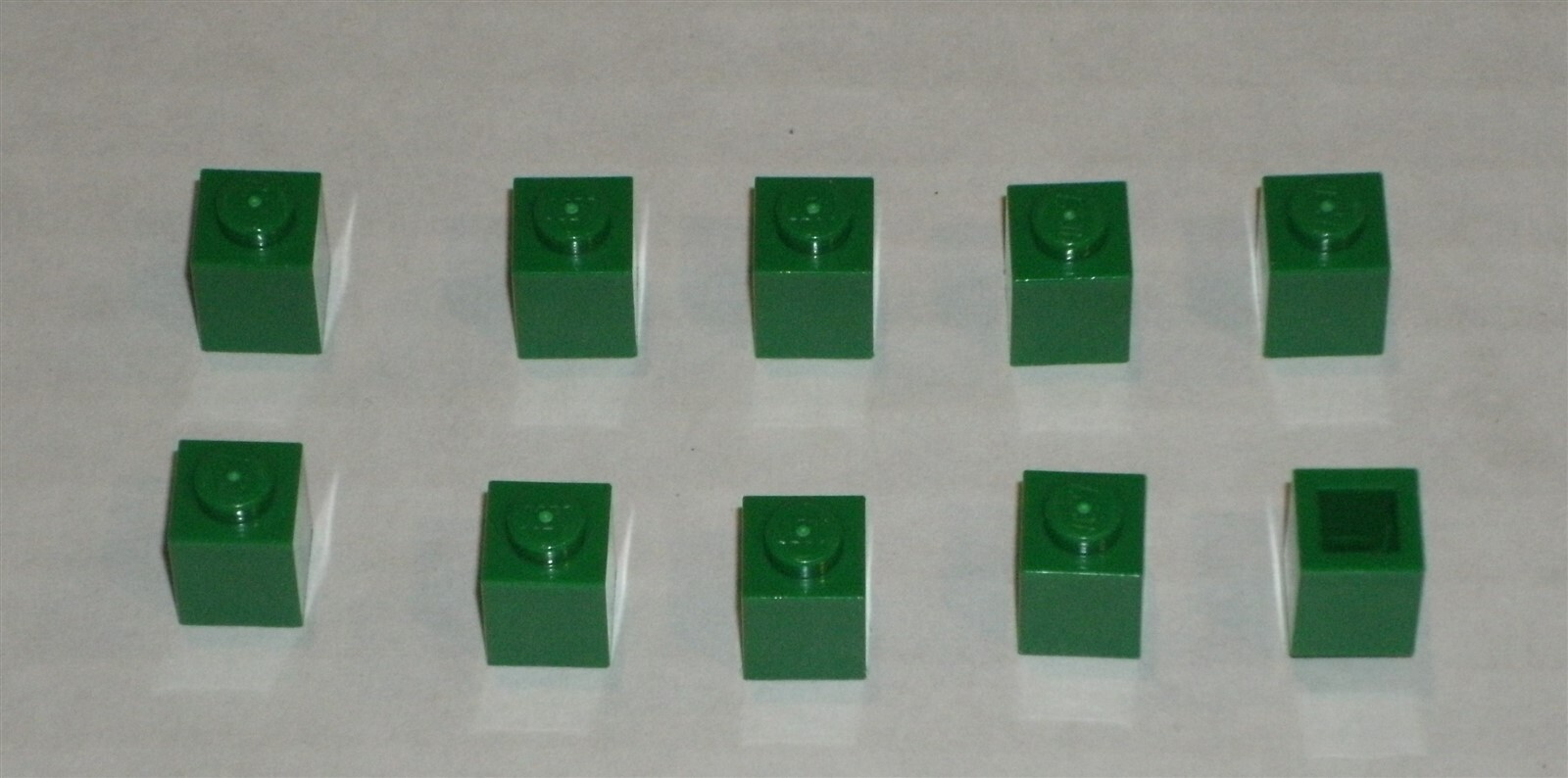 LEGO NEW 1x1 Green Brick (10x) 300528 Brick 3005 | eBay