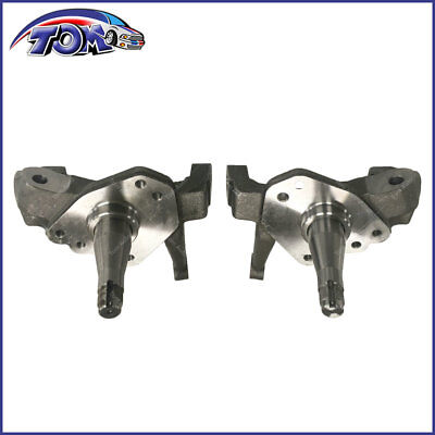 Forged Steel 1-Piece 2" Drop Spindles Pair For 74-78 Ford Mustang II ...