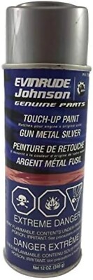 2000 BRP/OMC Johnson Evinrude Touch-Up Paint Gunmetal Silver | OEM ...