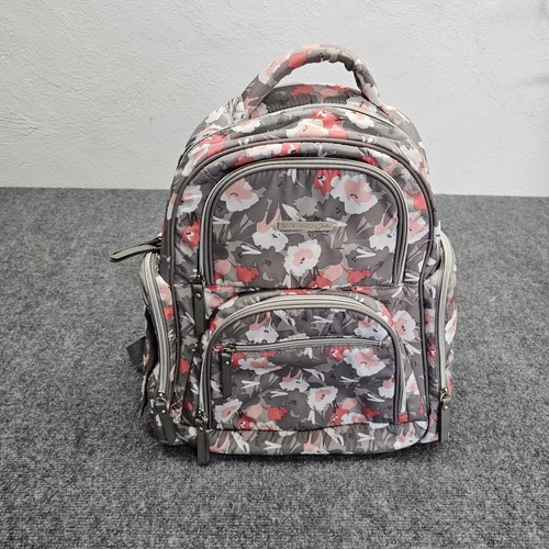 Banana Fish Studio Backpack Diaper Bag Gray Insulated Pockets ...