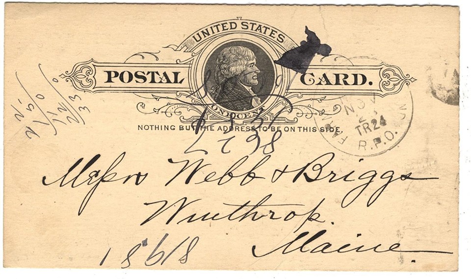 Pippins Cigar Salesman or Drummer Postcard 1892 H Traiser & Co | eBay