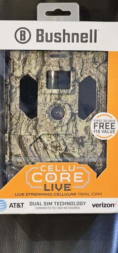 Bushnell Cellucore Live 32MP Cellular Trail Camera - Camo (119908D) for ...