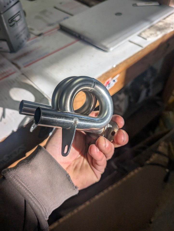 Husqvarna 372xp ram horn extreme dual port muffler mod pipe 365 372 XP ...