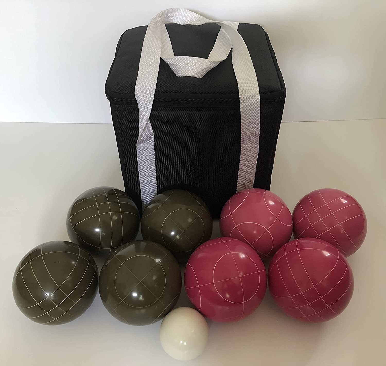 Unique Bocce Sets - 107mm with Brown and Pink Balls | eBay