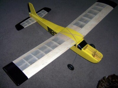Mini Tyro / David Boddington RC sport model plane ~ Laser-cut Balsa ...