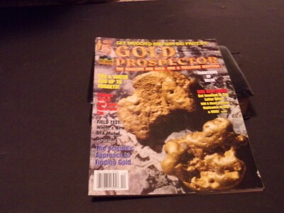 Gold Prospectors Magazine with large gold nugget | eBay