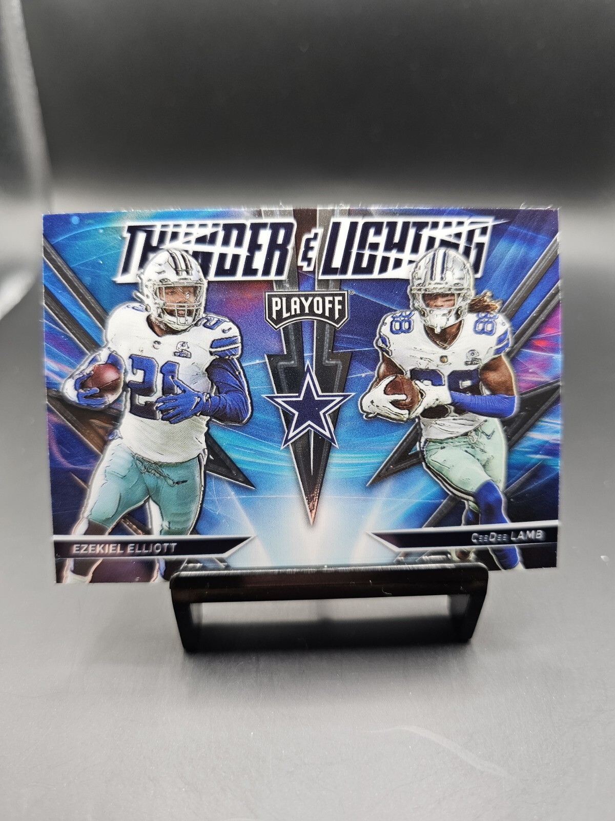 Ezekiel Elliott CeeDee Lamb 2021 Playoff Thunder & Lightning TL-2 ...