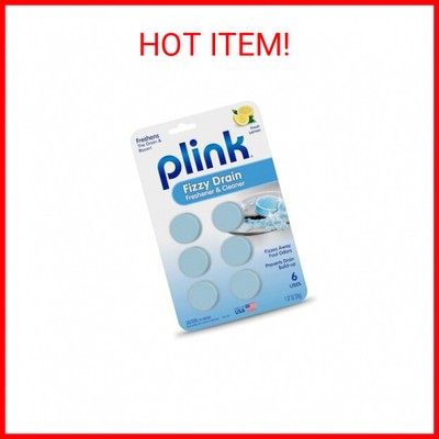 Plink Fizzy Drain Freshener and Cleaner, Prevents Clogs and Removes ...