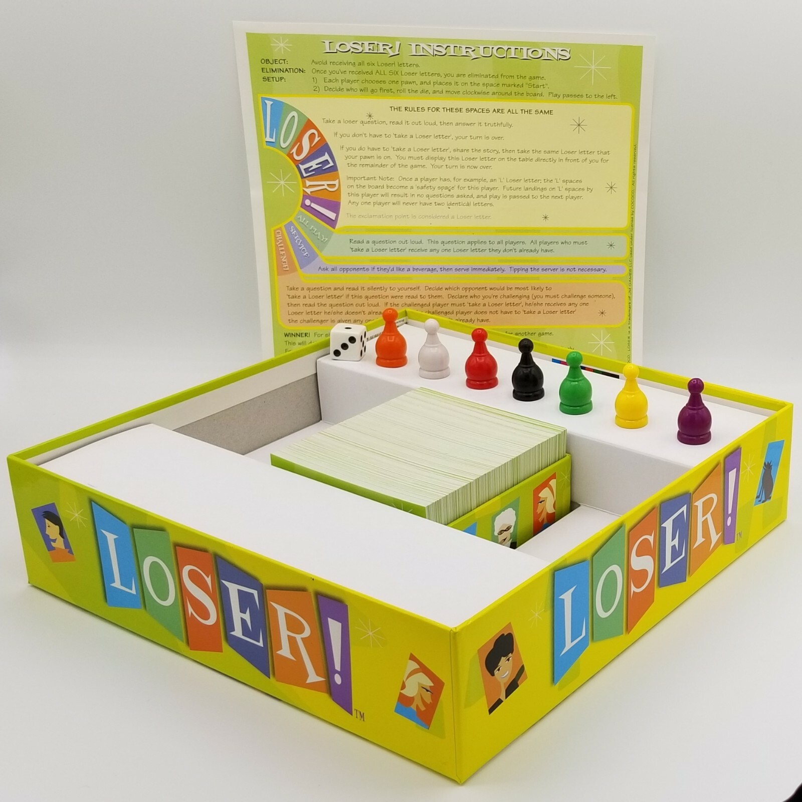 Loser! Board Game Cococo Games The Helarious Finger Pointing Game Teens ...