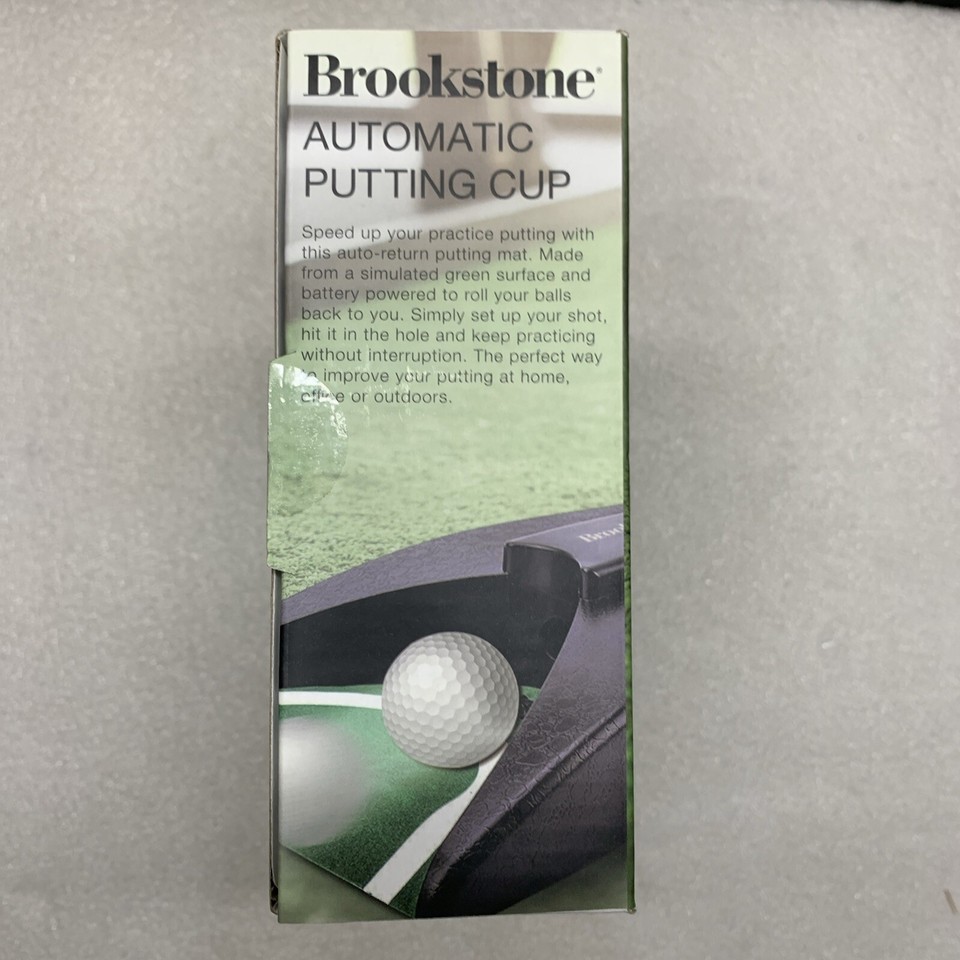 Brookstone Automaic Putting Cup - Automatic Ball Return - Brand New ...