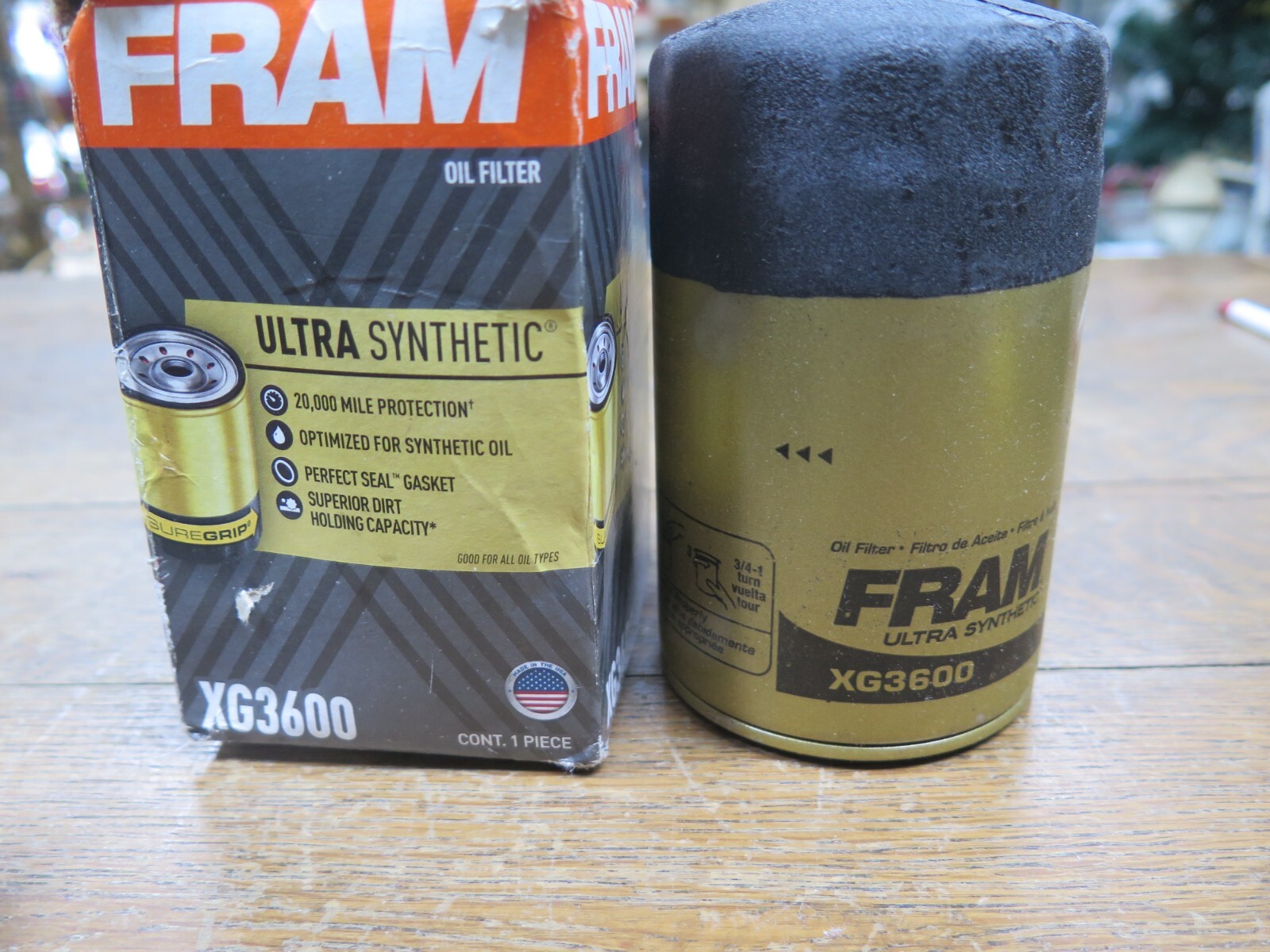Fram XG3600 - cross reference oil filters | oilfilter-crossreference.com