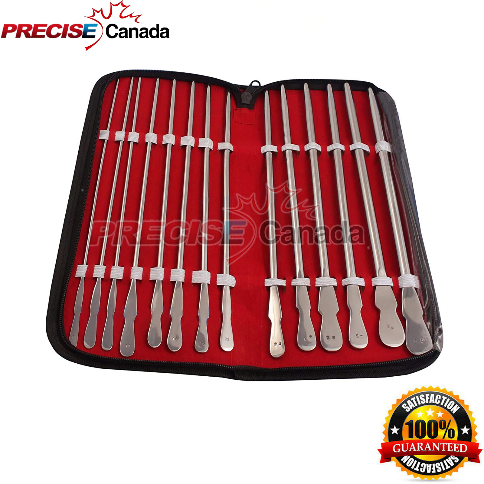 Dittel Dilator - 8FR- 34FR Sounds Gynecology Urology Tools Kit Of 14Pcs ...