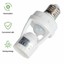3X Infrared PIR Motion Sensor E27 LED Light Lamp Bulb Holder Socket ...