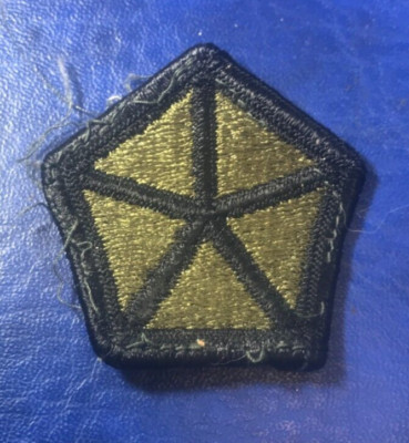United States Army V Corps Patch - Green/Black | eBay